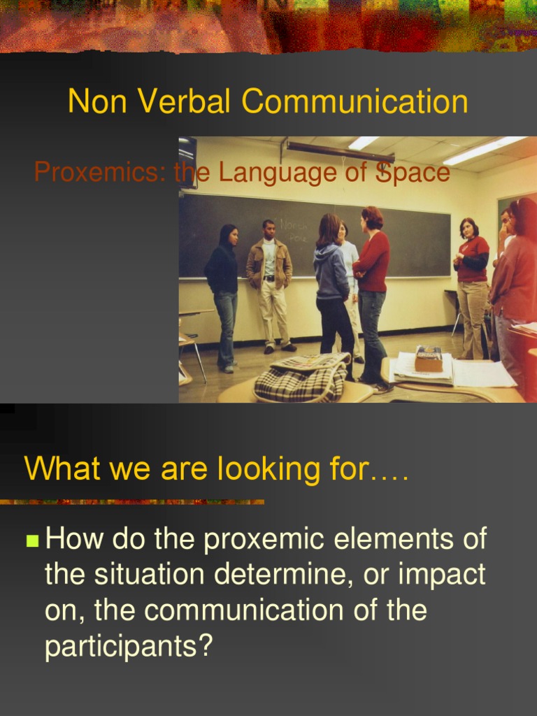 Proxemics | PDF | Interpersonal Relationships | Behavioural Sciences