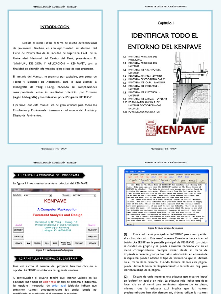 Manual Kenpave | PDF | Point and Click | Eje