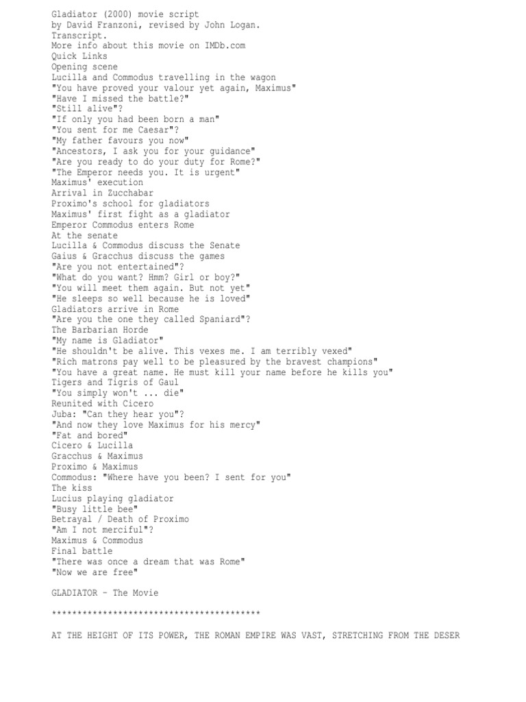 Gladiator | PDF | Ancient Rome