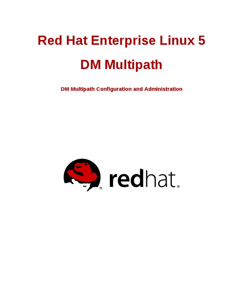 Red Hat Enterprise Linux 5 DM Multipath | PDF | Computer Engineering | System Software