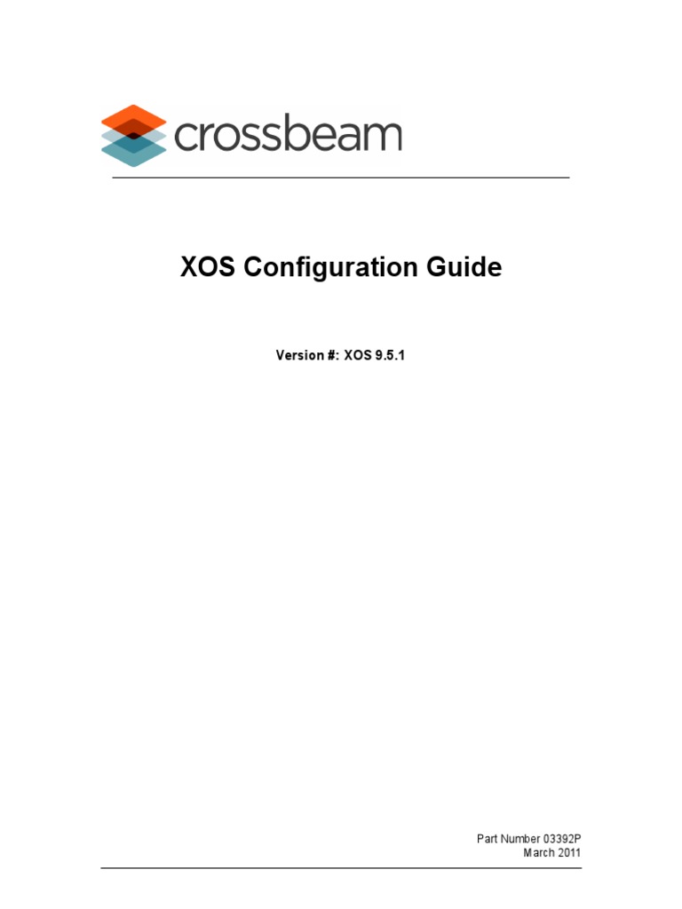 XOS 9.5.4.0 Xos Configuration Guide | PDF | Computer Architecture ...