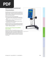 Brookfield Viscometer Spindle Chart | PDF | Viscosity | Mechanical ...