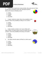 Certain and Impossible Events Worksheets | PDF | Playing Cards ...