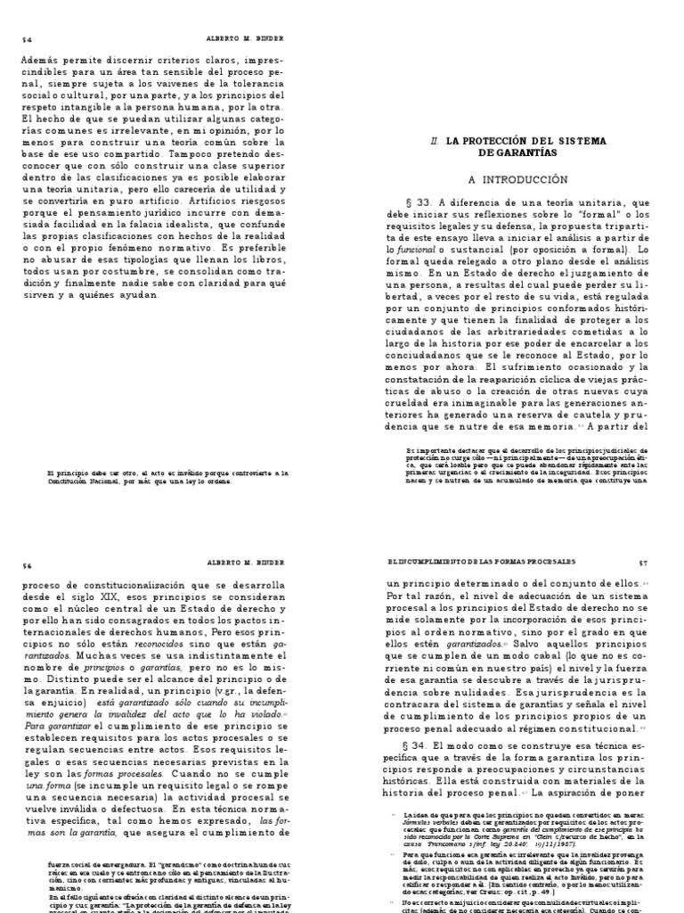 El Incumplimieto de Las Formas Procesales | PDF | Ley procesal | Teoría ...