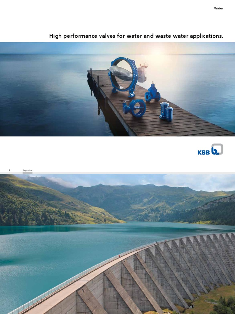 KSB Valves - For - Water-Data PDF | PDF | Valve | Actuator