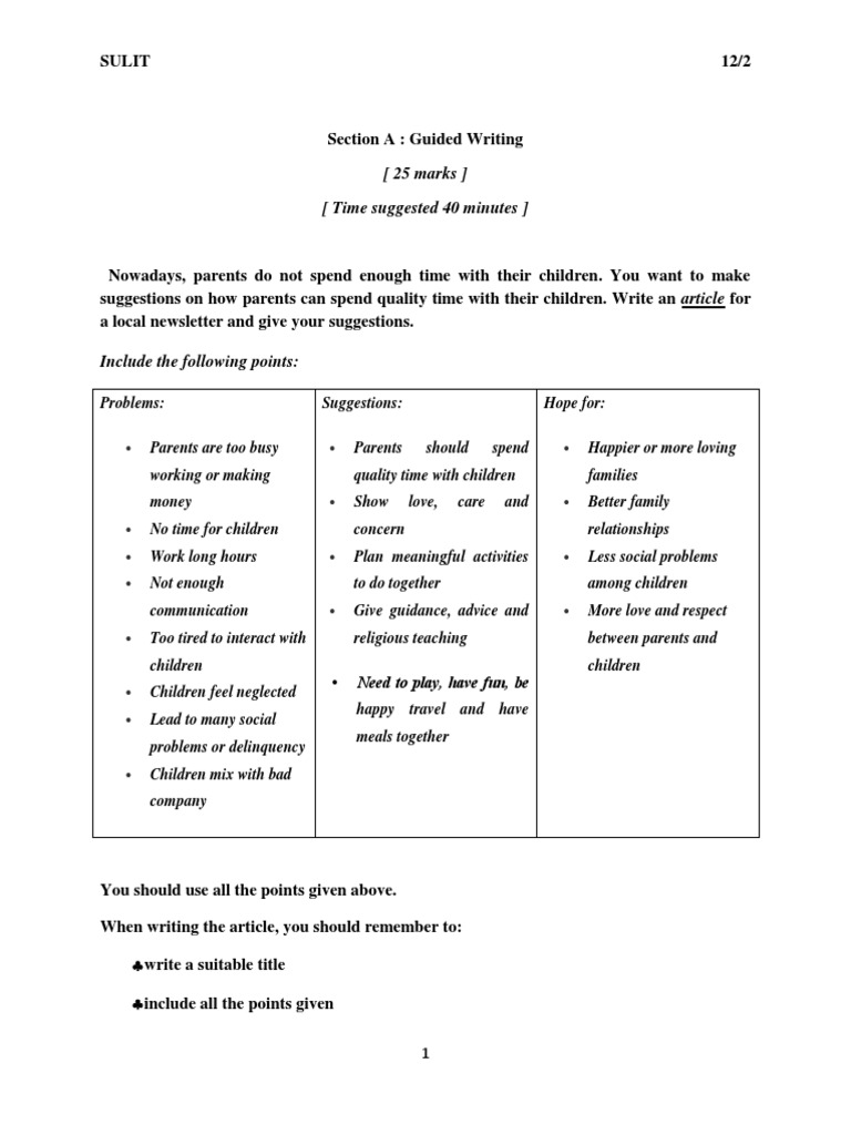 English-Paper-2-PMR Trial | PDF | Poetry