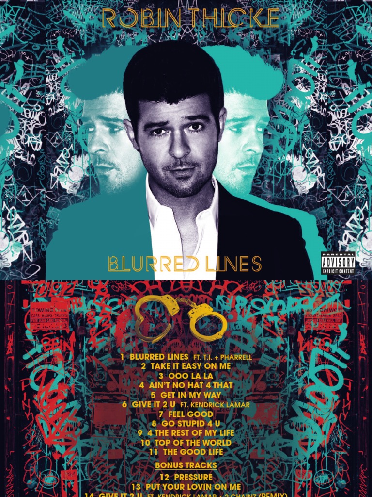 Digital Booklet - Blurred Lines | PDF