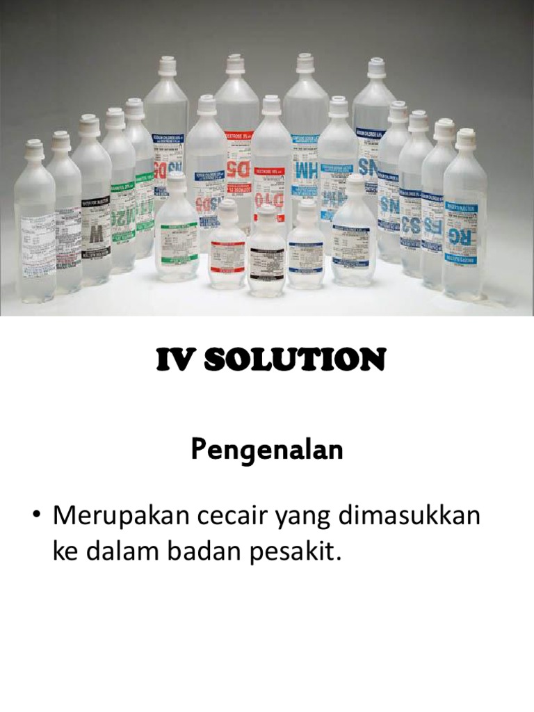 IV Solution | PDF