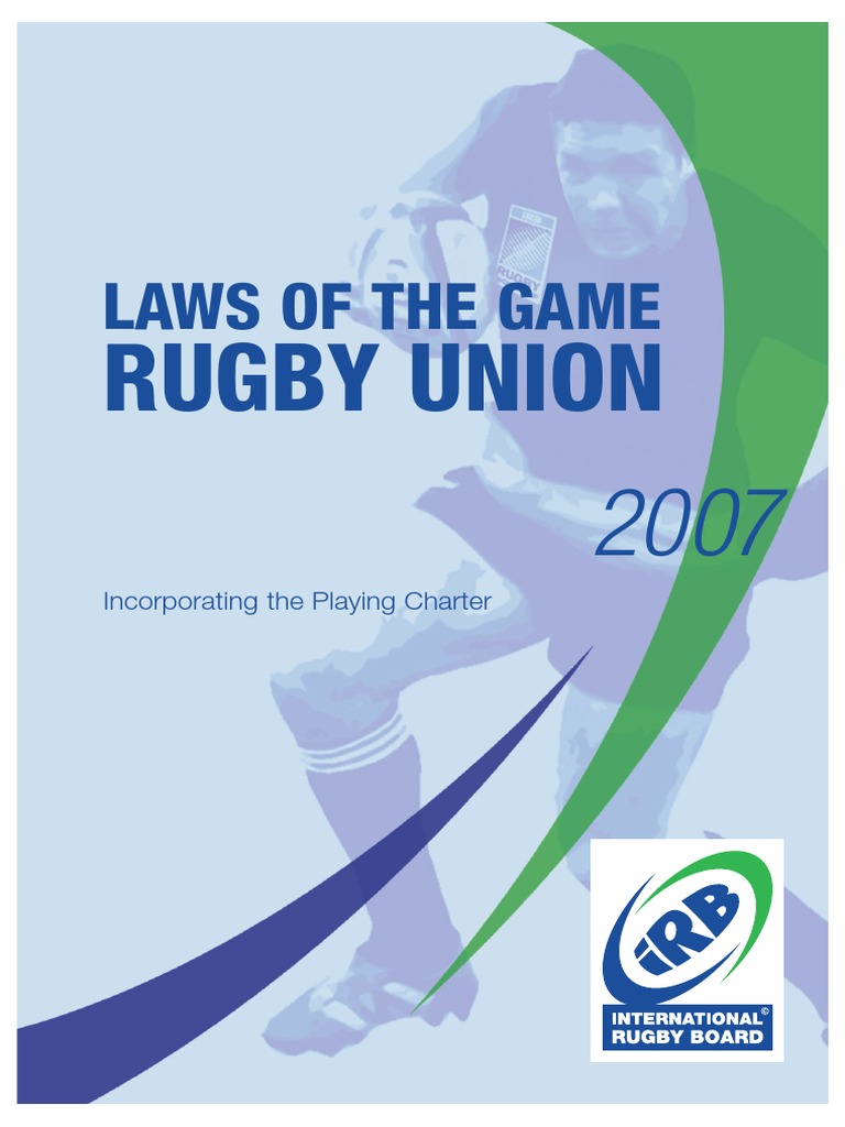 Laws of Rugby | PDF | Referee | Sport Variants
