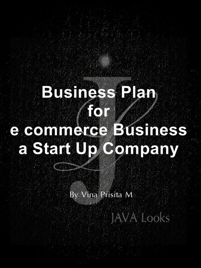 Business Plan For e Commerce Business A Start Up Company | PDF ...