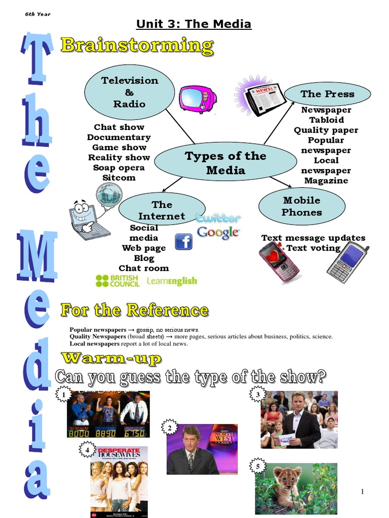 STS Handout 2012-13 | PDF | Television | News