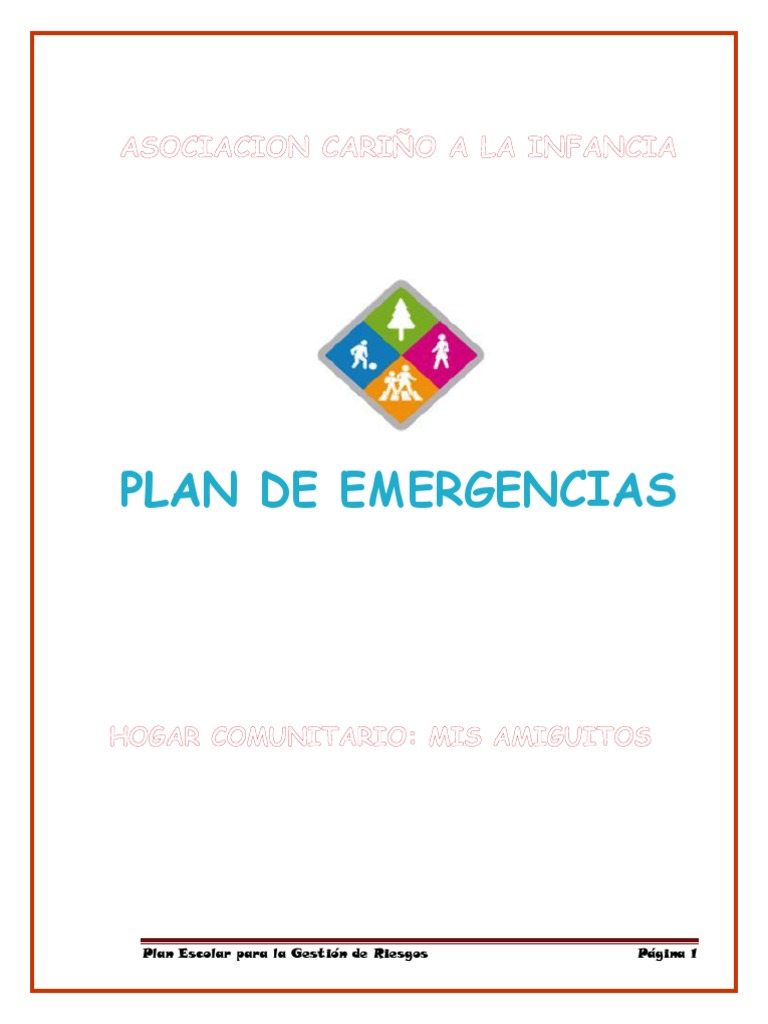 Plan de Emergencia | PDF | Primeros auxilios | Bombero