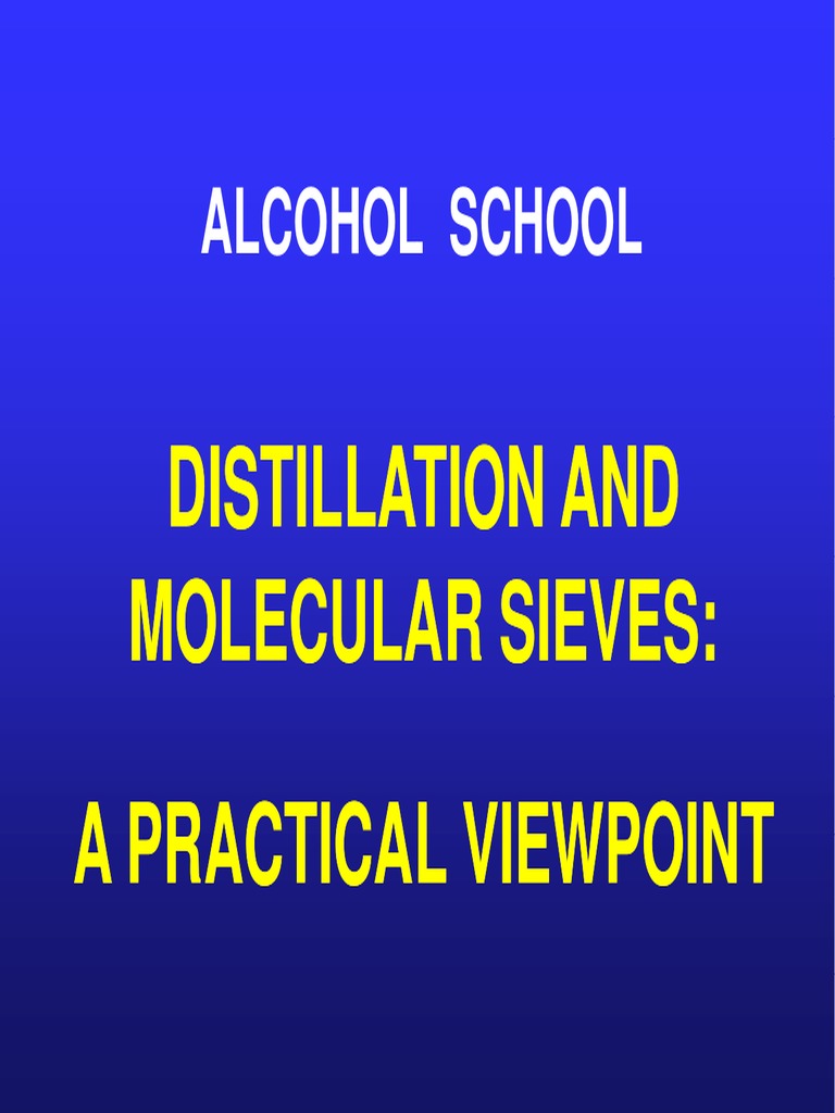 Fundamentals of Distillation PDF | PDF | Distillation | Ethanol