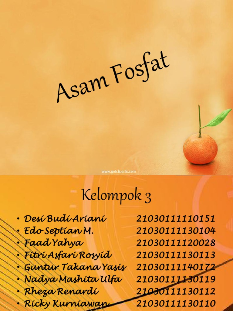 Asam Fosfat | PDF