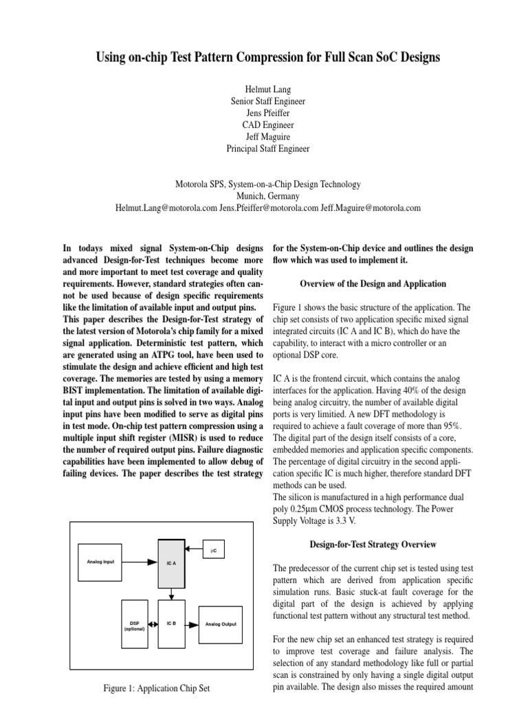 Using OCC For Full Scan Design PDF | PDF | System On A Chip ...