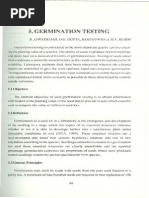 Germination Testing Procedures Guide | PDF | Seed | Germination