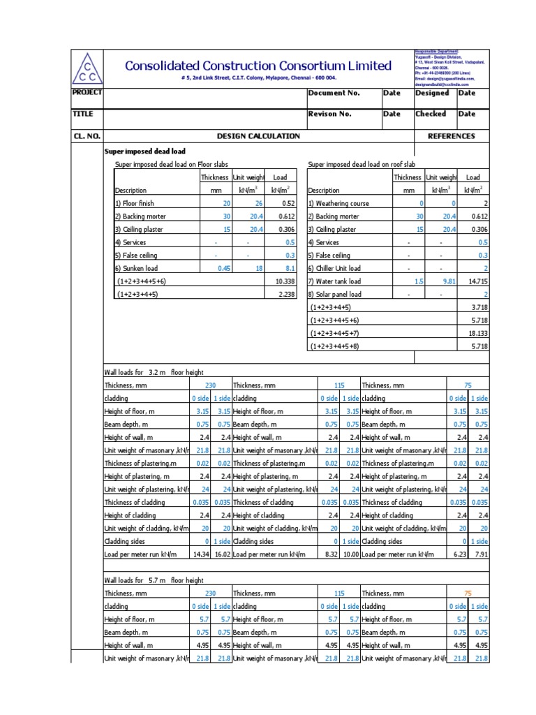 SIDL | PDF | Wall | Structural Engineering