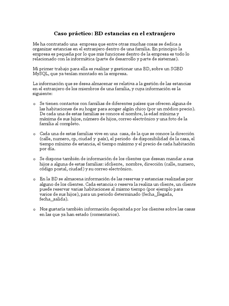 Practica 1. - Caso Práctico - Crear Tablas, Usuarios, Roles | PDF | SQL | Contraseña