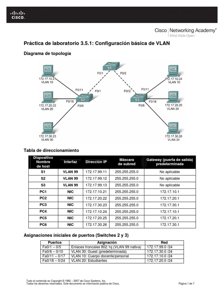 ESwitching Lab 3 5 1 PDF | PDF