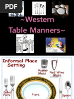 Etiquette Quiz | PDF | Foods