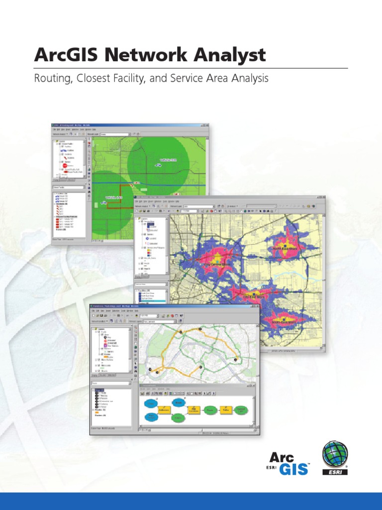 ArcGIS Network Analyst | Esri | Arc Gis