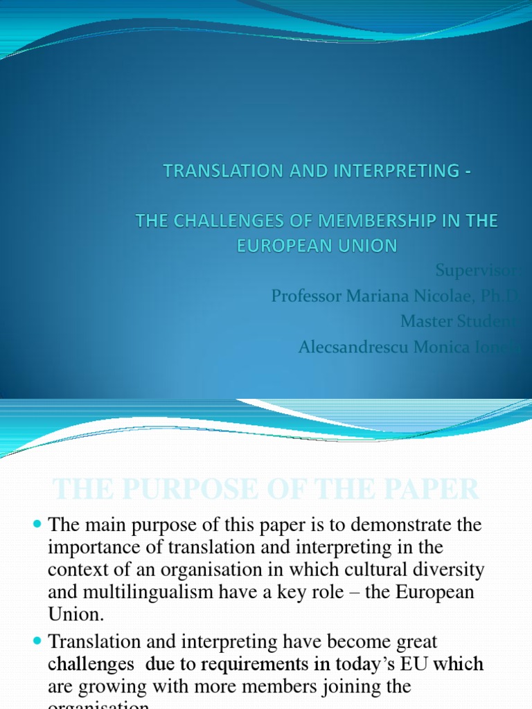 Translation and Interpreting | PDF | Language Interpretation | European ...