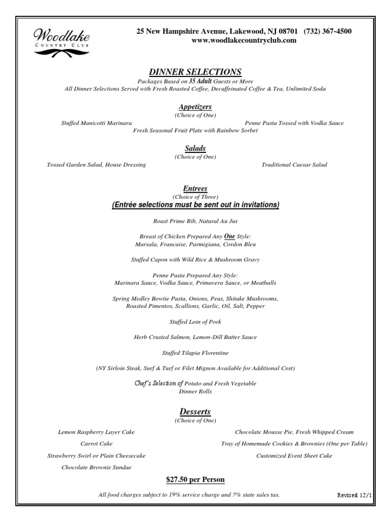 Dinner Sit Down | PDF