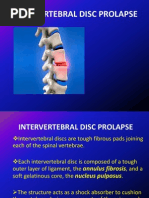 Intervertebral Disc Prolapse (Ivdp) | PDF | Vertebral Column | Nervous System
