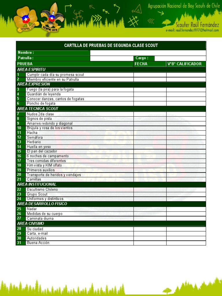 CARTILLA - 2a Clase Scout v04 | PDF | Exploración | Violencia