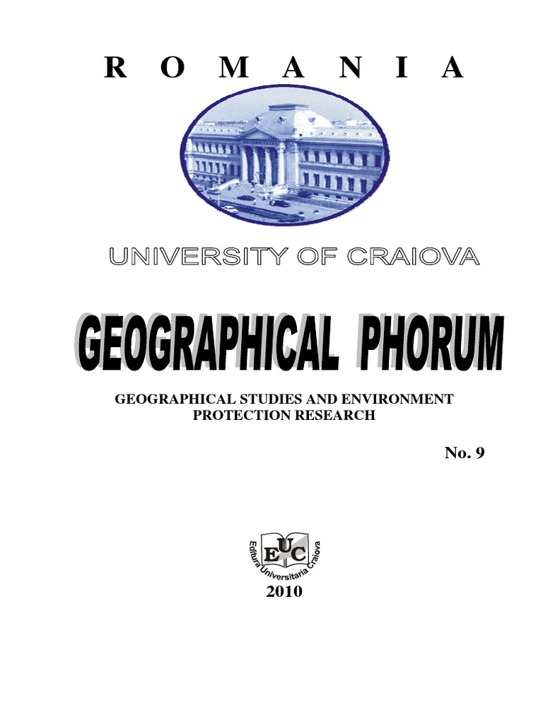 Revistaforumgeografic2010 PDF | PDF | Drainage Basin | Earthquakes