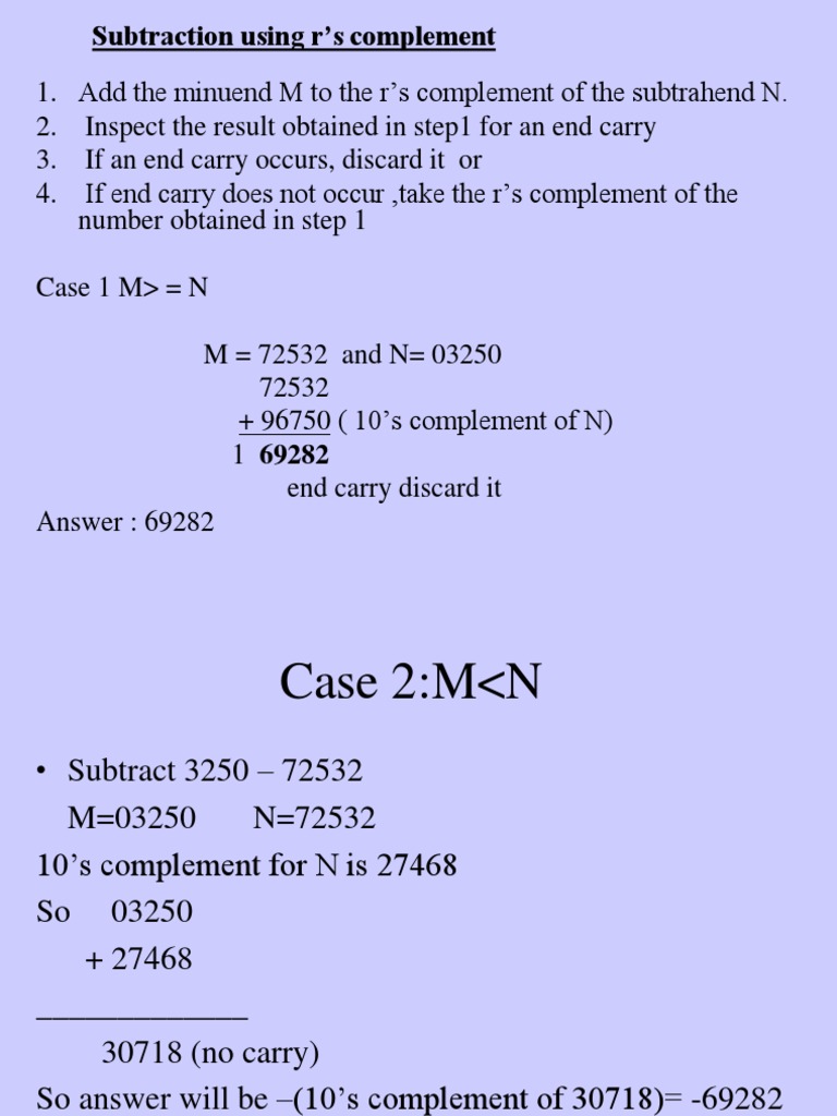 Lect 3 And 4 Pdf Binary Coded Decimal Subtraction 