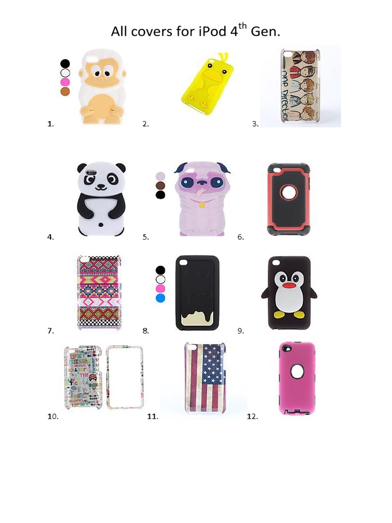 iPod 4th Gen Cover Options | PDF | Technology & Engineering