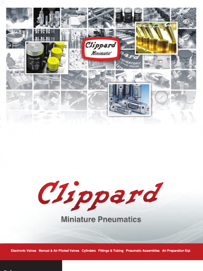 Clippard Full-Line Catalog | PDF | Valve | Switch