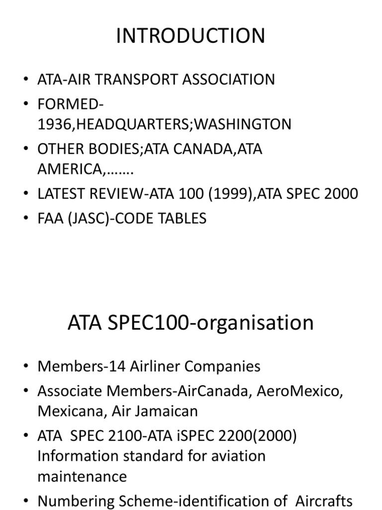 Ata Presentation Power Point | PDF