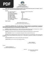 BDC SB Resolution Approving and Adopting The 3 Year BDP | PDF