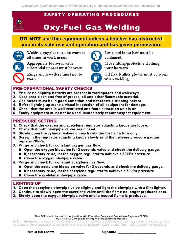 Welding Oxy A4 | PDF | Gases | Chemical Process Engineering