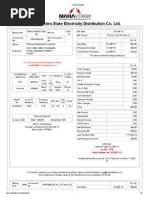 Mseb Bill | PDF | Cheque | Payments