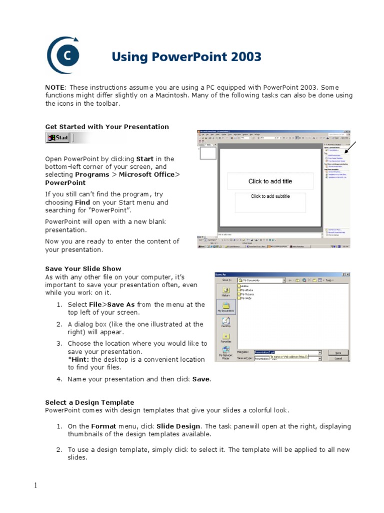 Powerpoint 2003 | PDF | Microsoft Power Point | Icon (Computing)