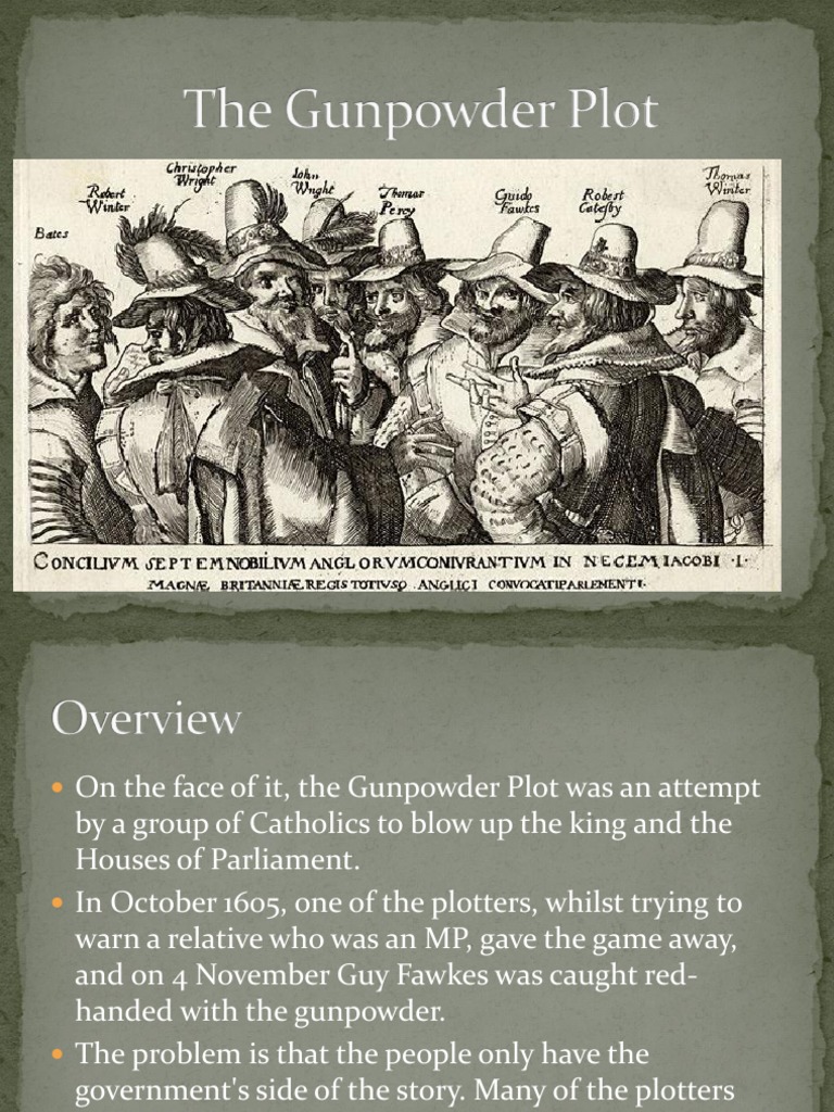 The Gunpowder Plot | PDF | Gunpowder Plot | Protestant