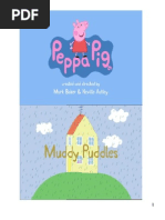 Peppa Pig S01E01 Muddy Puddles | PDF