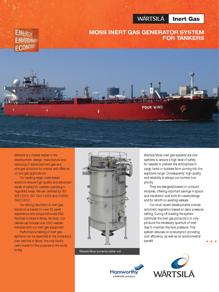 Wartsila-O-IG-Moss-Inert-Gas-generator-for-Tankers.pdf | Oil Tanker | Gases