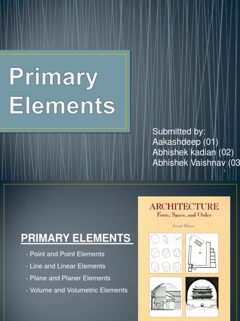 Primary Elements | PDF | Plane (Geometry) | Volume