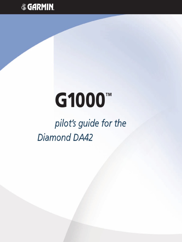 G1000 DA42 Pilots Guide | PDF | Ingénierie et technologie spatiale ...