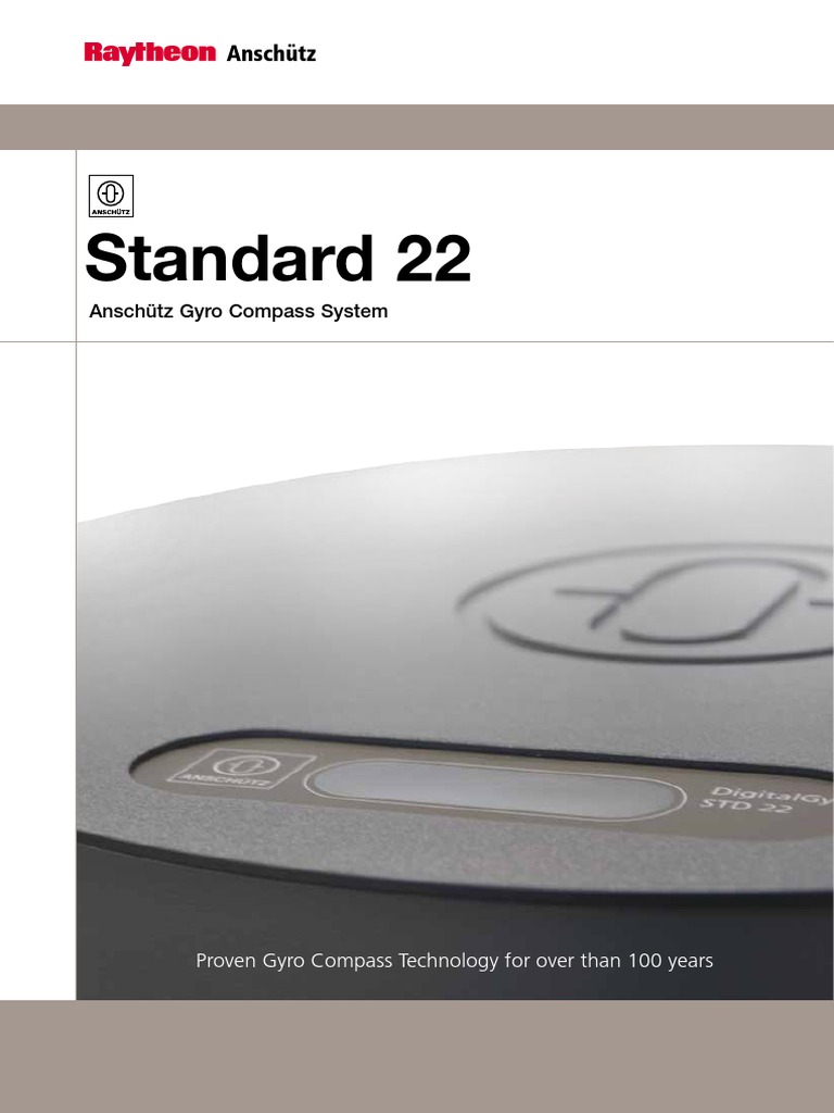STD 22 Gyro Compass BR | PDF | Compass | Gyroscope