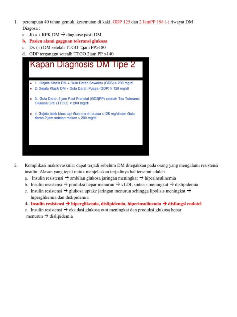 Soal Ujian Tulis Blok ENDOKRIN Last | PDF | Kesehatan Holistik