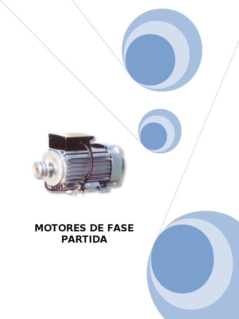 Motores+Monofasicos+de+Fase+Partida | Corriente eléctrica | Inductor
