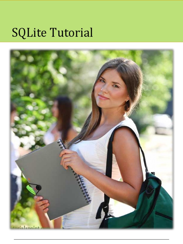Sqlite Tutorial | Download Free PDF | Computer Engineering | Software