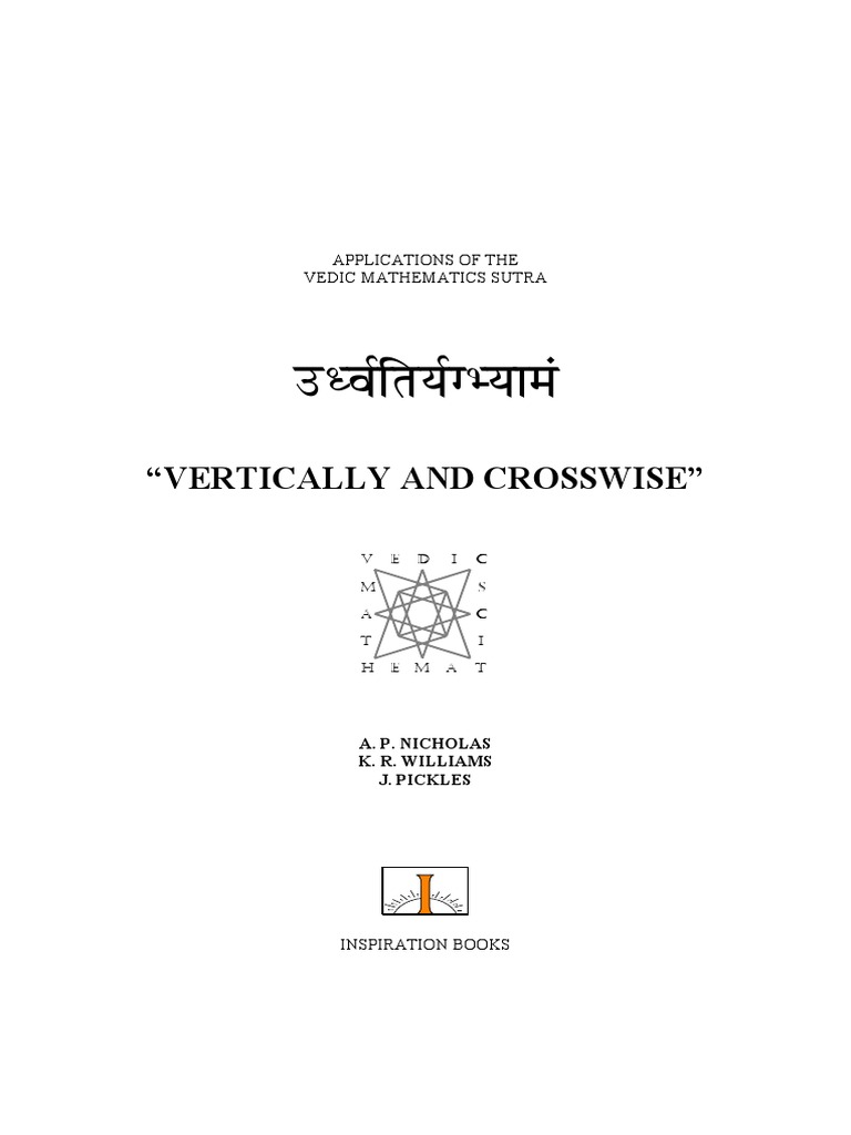 Vertically and Crosswise PDF | Download Free PDF | Division ...