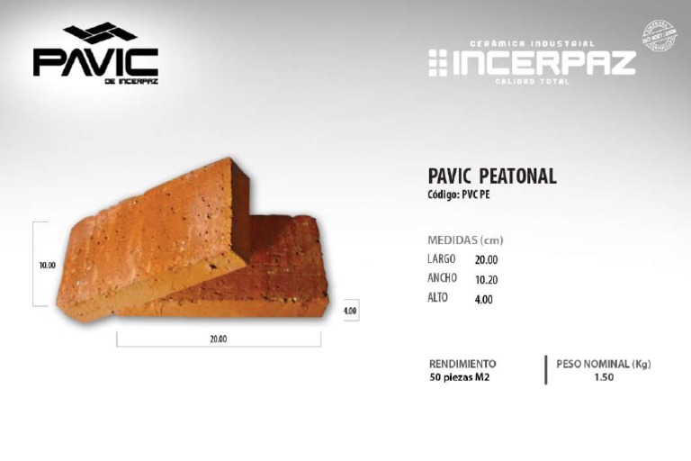 Ladrillo Brick Pavic PDF | PDF | Foreign Language Studies