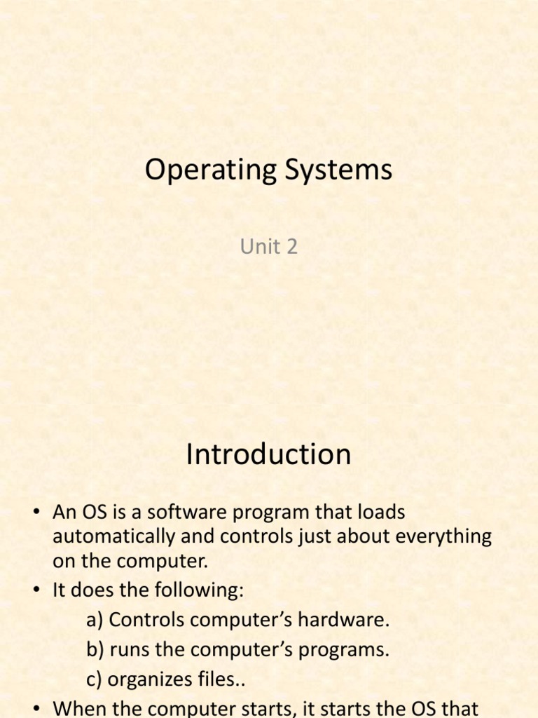 5 Operating Systems | PDF | Operating System | Booting 5 Operating Systems | PDF | Operating System | Booting